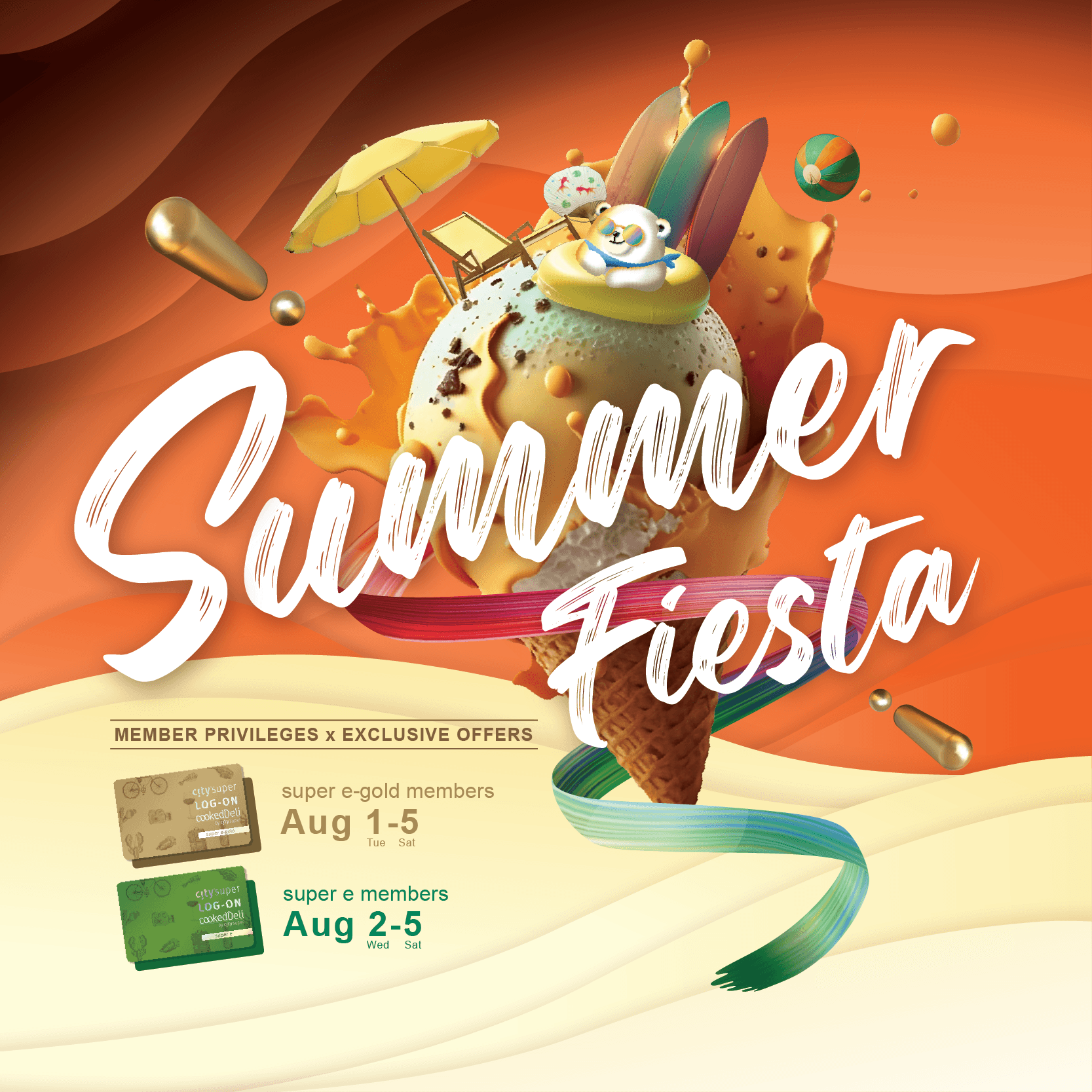 Summer Fiesta 2023 Terms and conditions – city'super E-Shop