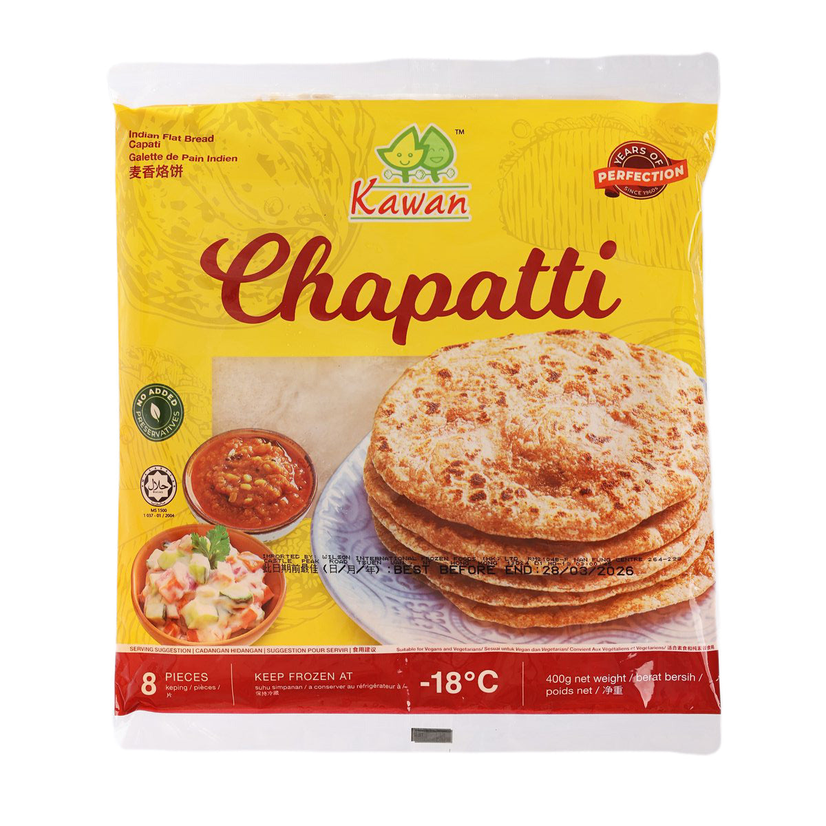 KAWAN Chapatti (400g) – city'super E-Shop