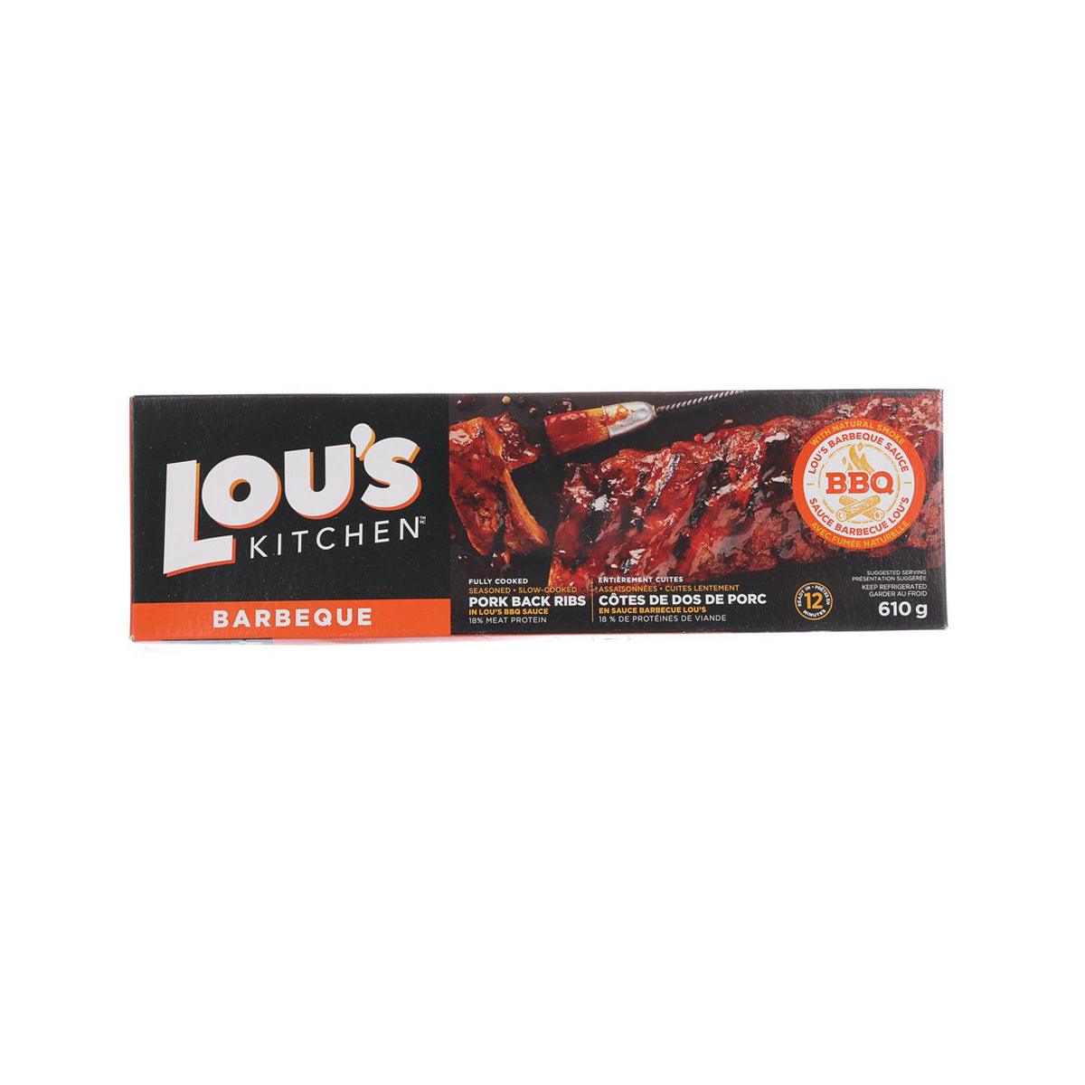 LOU'S KITCHEN Barbeque Pork Back Ribs (610g) – city'super E-Shop
