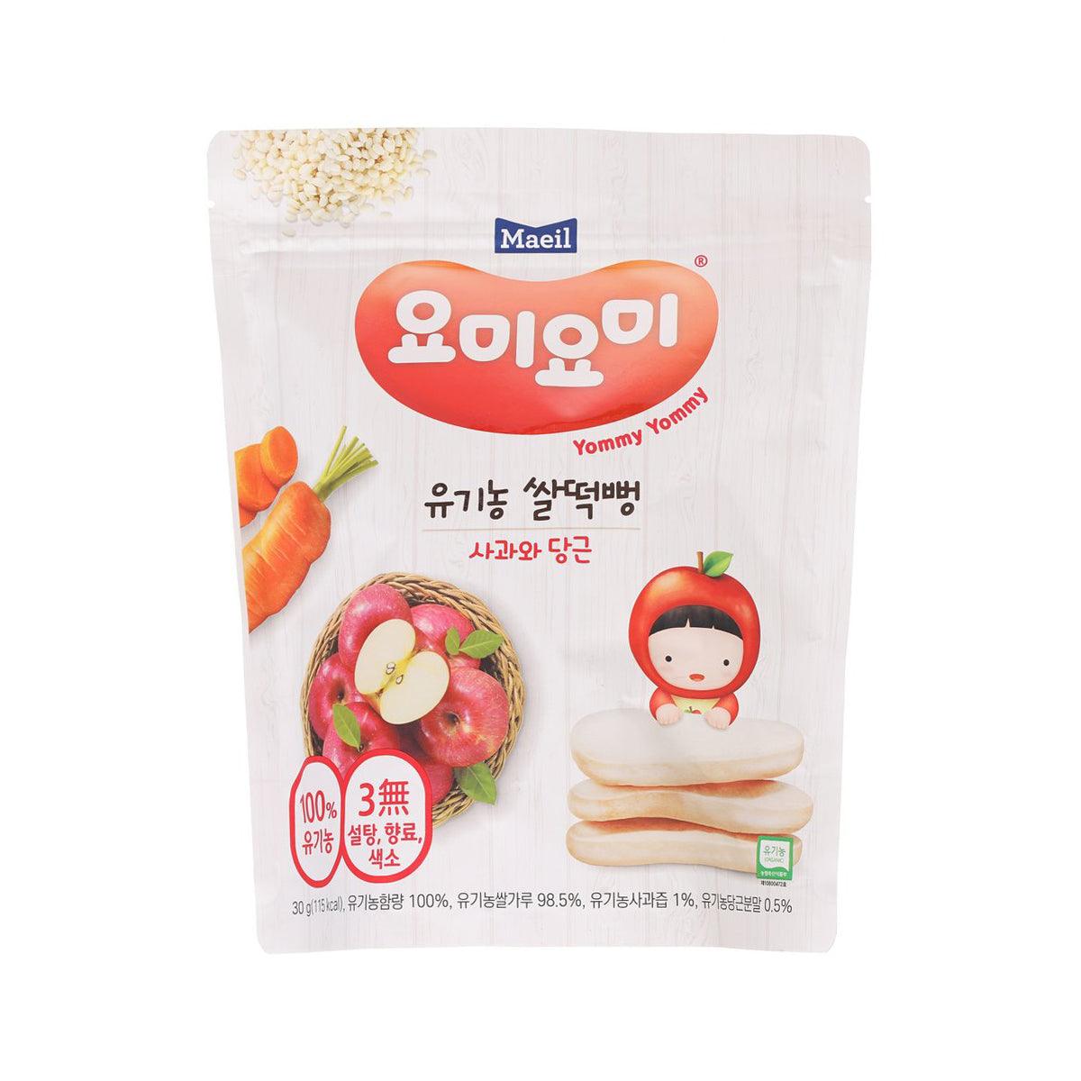 MAEIL Organic Rice Rusk - Apple & Carrot (30g) – city'super E-Shop