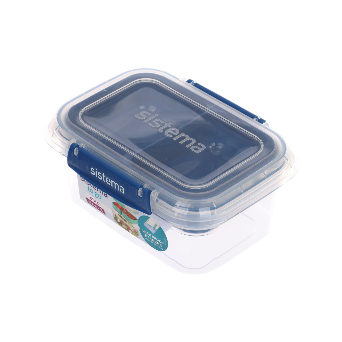 SISTEMA Rectangle Stax To Go Container 1L – city'super E-Shop