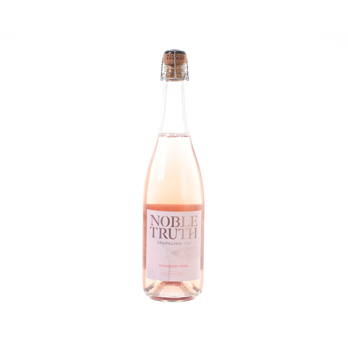 MINDFUL SPARKS Noble Truth Cranberry Rose Sparkling Tea [Bottle] (750m ...