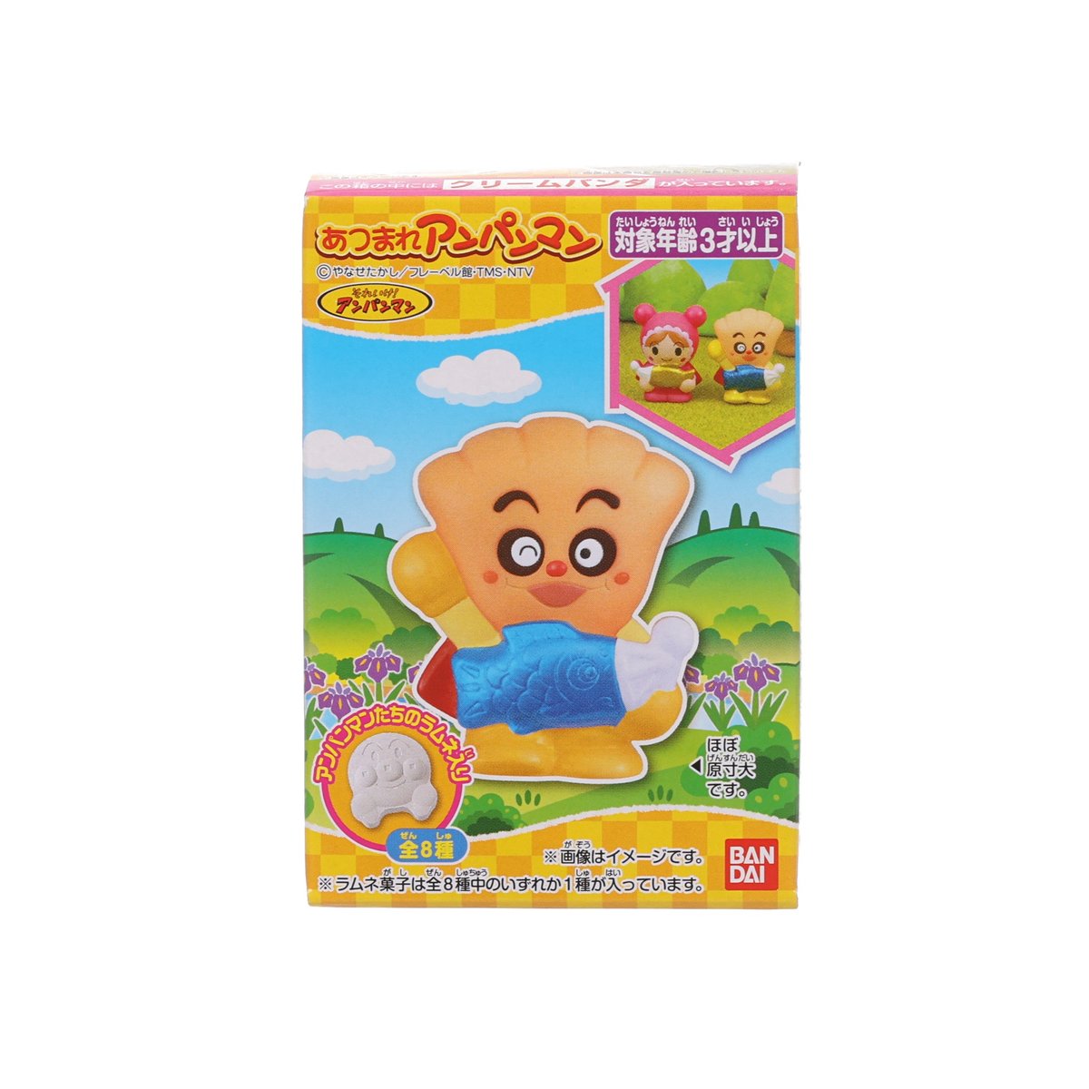 BANDAI Anpanman Plastic Figure with Soda Candy (2.3g) – city'super E-Shop
