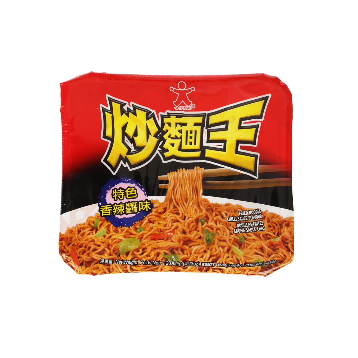 DOLL Fried Noodle - Chilli Suace Flavour (120g) – city'super E-Shop