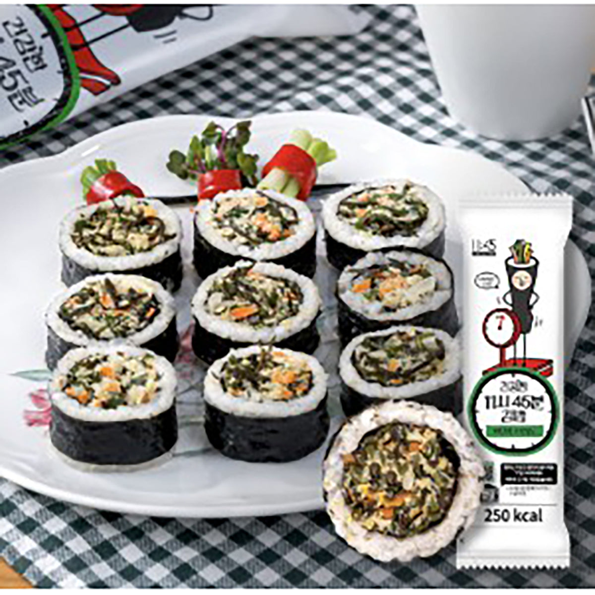 11:45 FROZEN GIMBAP Vegan Gimbap – Seaweed & Tofu (220g) – city'super E ...