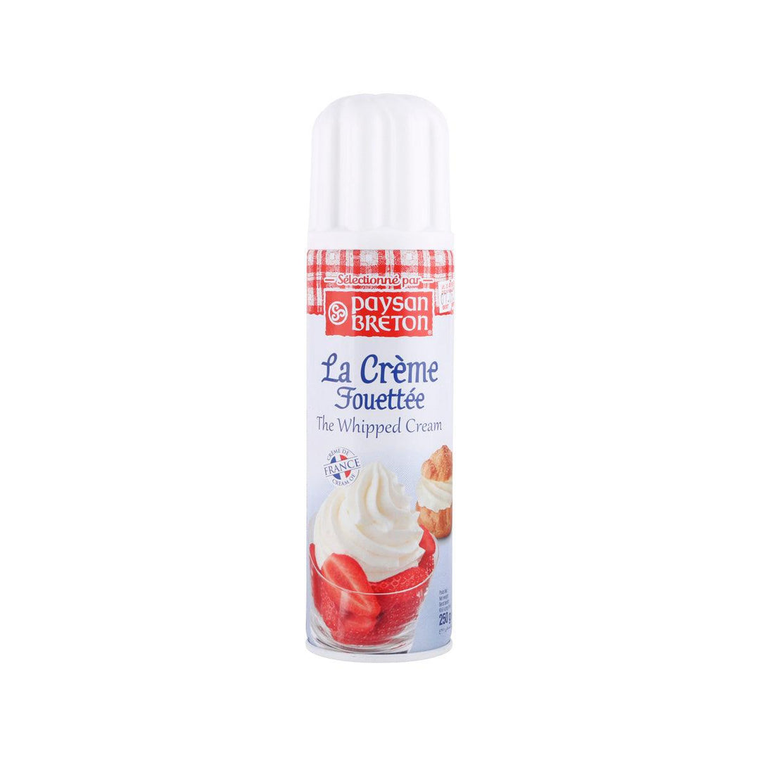 Whipped Cream Can Spraying