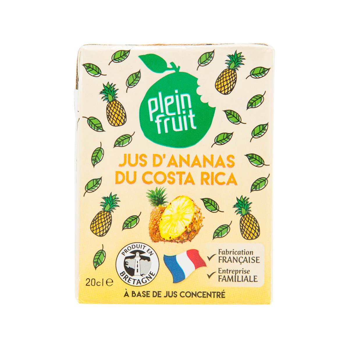 PLEIN FRUIT Pineapple Juice - from Concentrate (200mL) – city'super E-Shop