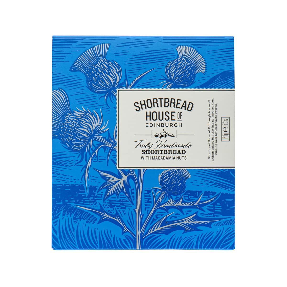 SHORTBREAD HOUSE OF EDINBURGH Shortbread with Macadamia Nuts (150g ...