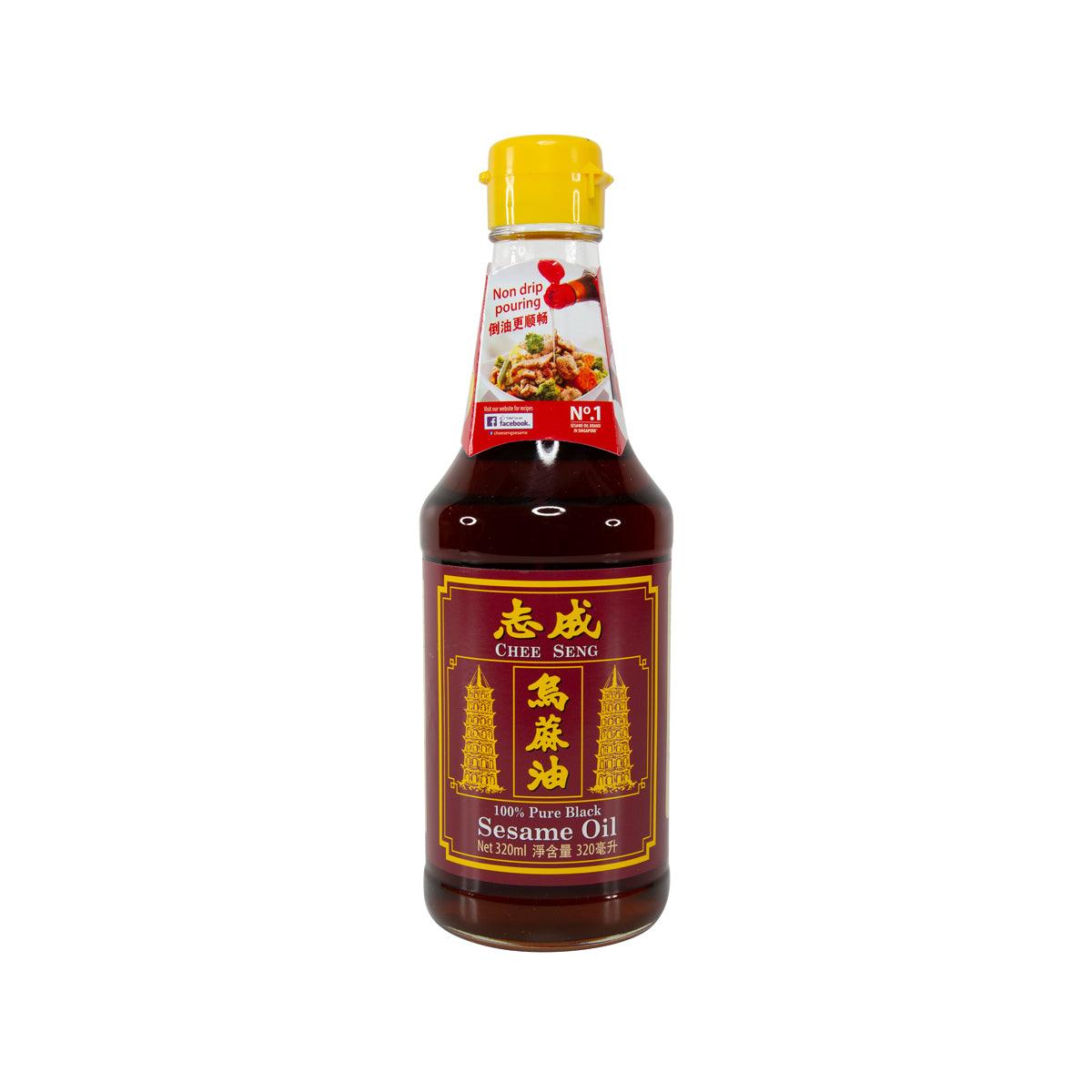 CHEE SENG 100% Pure Black Sesame Oil (320mL) – city'super E-Shop