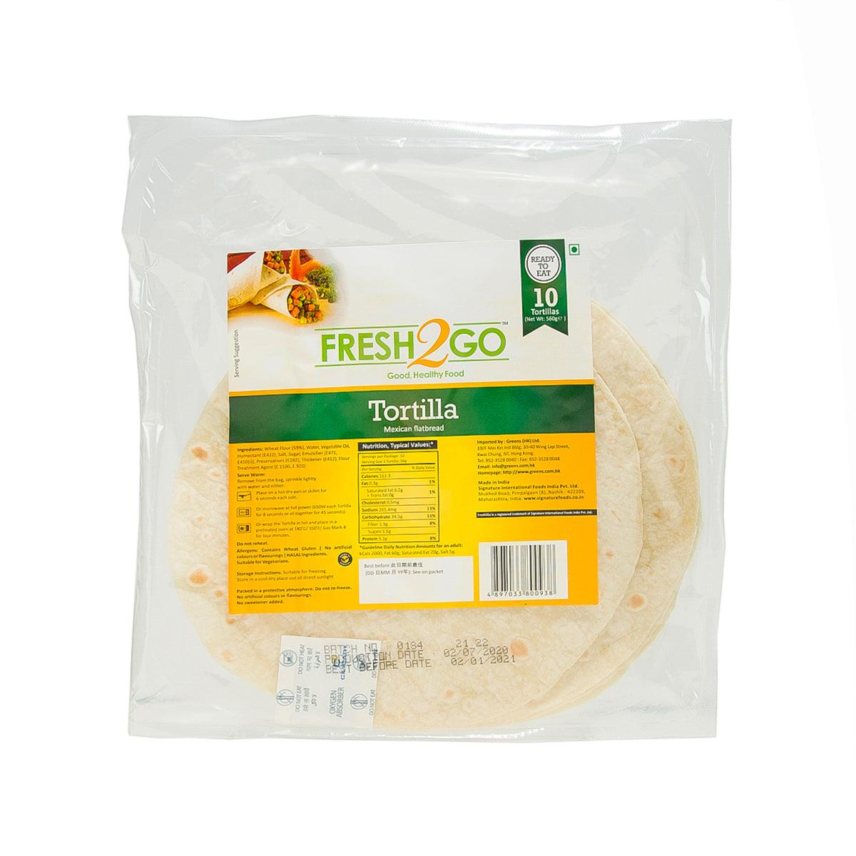 FRESH2GO Tortilla Mexican Flatbread (560g) – city'super E-Shop