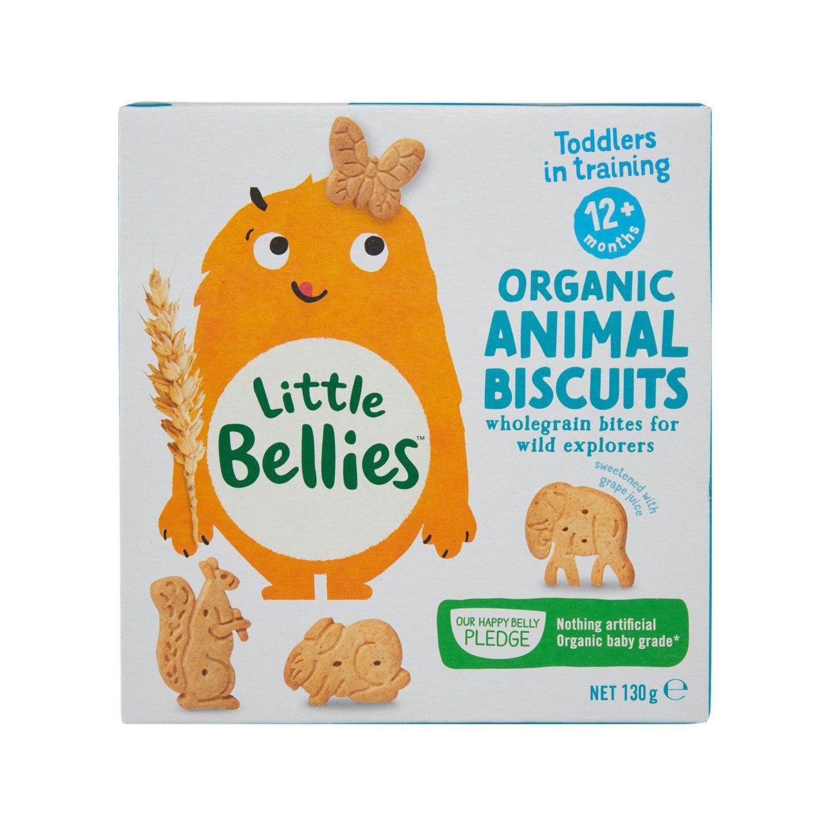 LITTLE BELLIES Organic Animal Biscuits (130g) – city'super E-Shop
