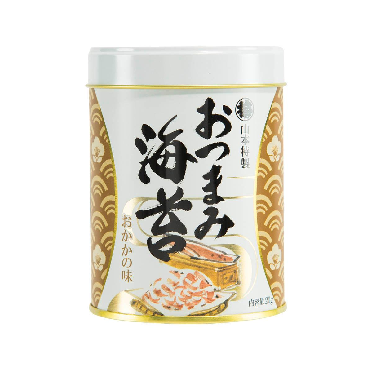 YAMAMOTO NORITEN Seaweed Snack - Okaka Seasoned Bonito Fish (20g ...