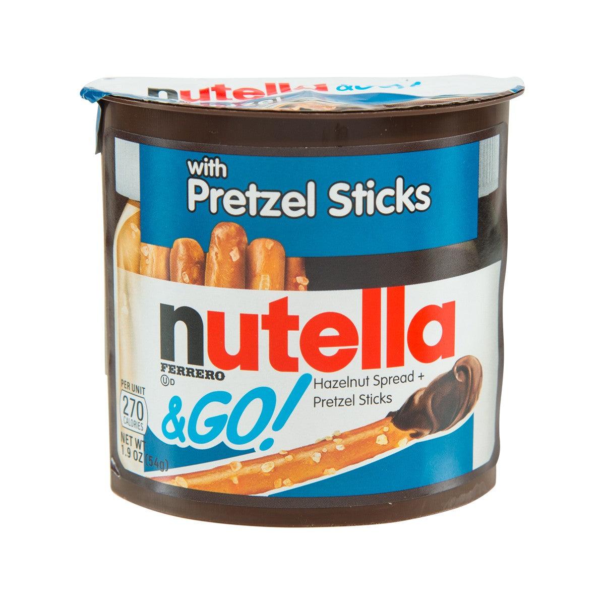 NUTELLA & GO! Hazelnut Spread with Pretzel Sticks (54g) – city'super E-Shop