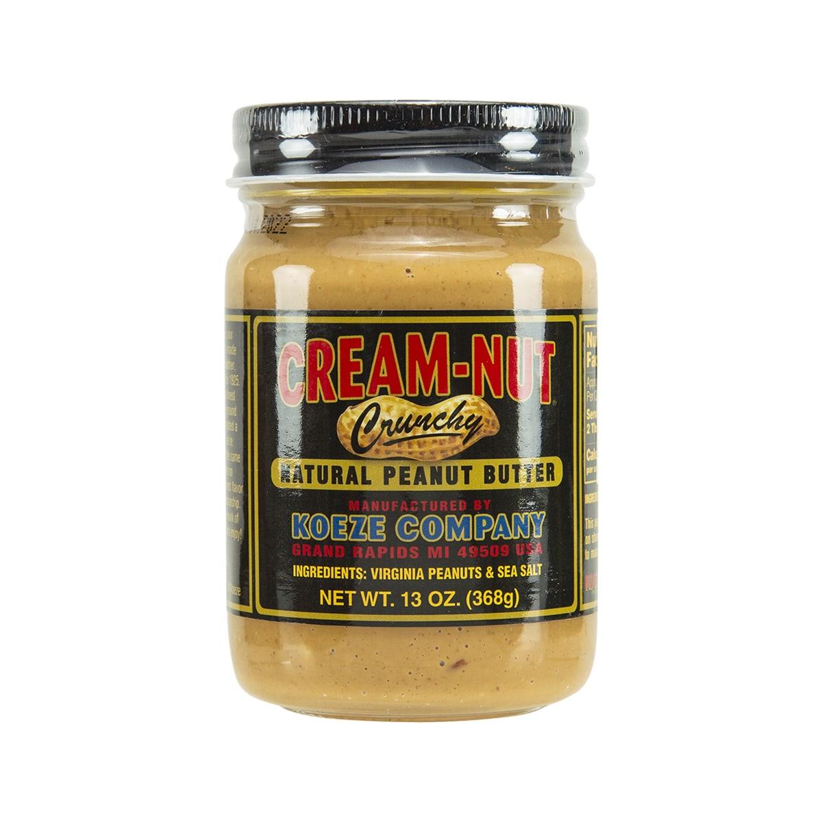 Discover the rich taste of CREAM-NUT Crunchy Natural Peanut Butter ...