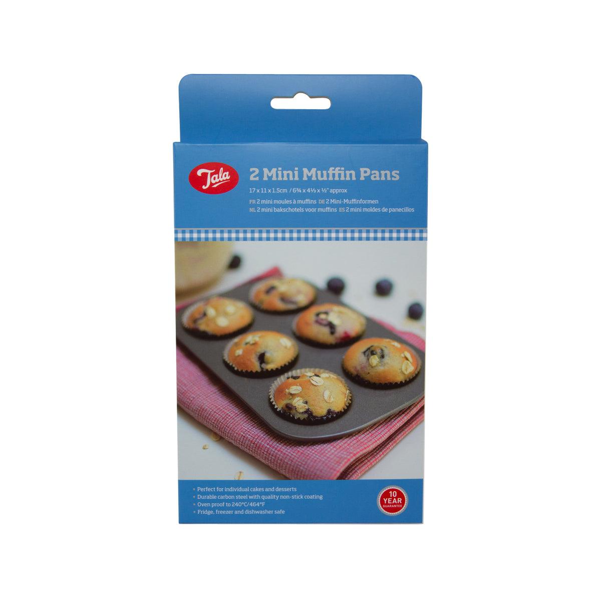 TALA Mini 6 Cup Muffin Pan 2pcs Set – city'super E-Shop