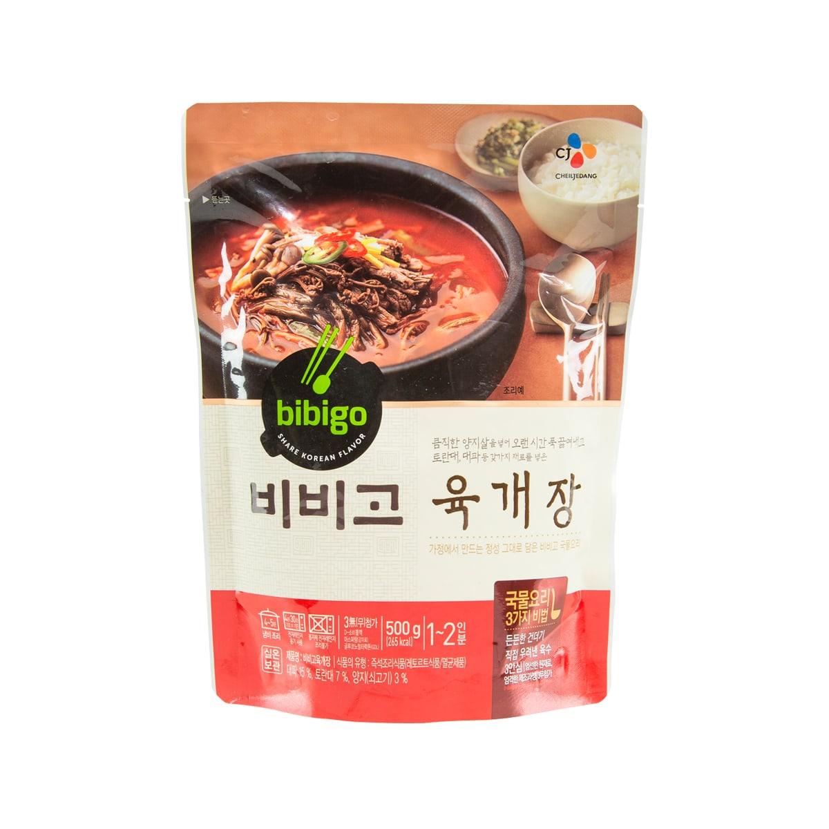 BIBIGO Spicy Beef Soup - Yukgaejang (500g) – city'super E-Shop