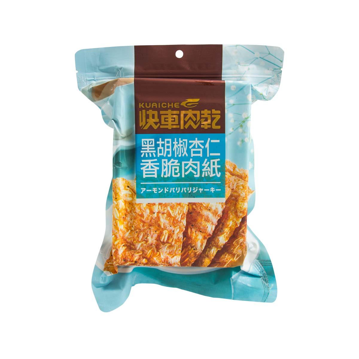 KUAI CHE Black Pepper Thin Crispy Almond Pork Chips (55.5g) – city ...