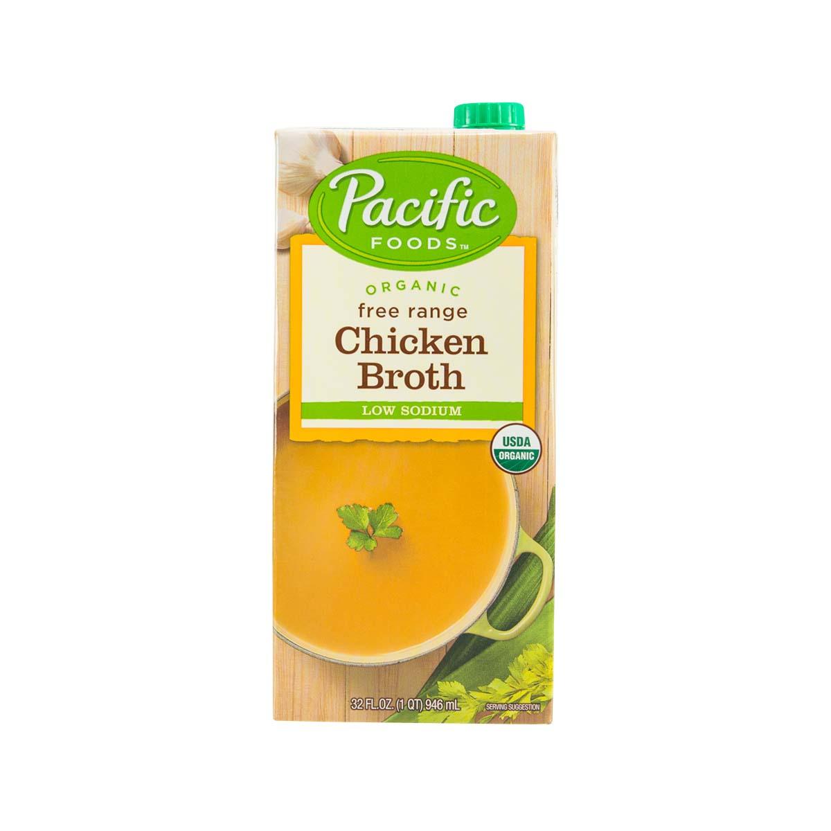 PACIFIC Organic Chicken Broth - Low Sodium (907g) – city'super E-Shop