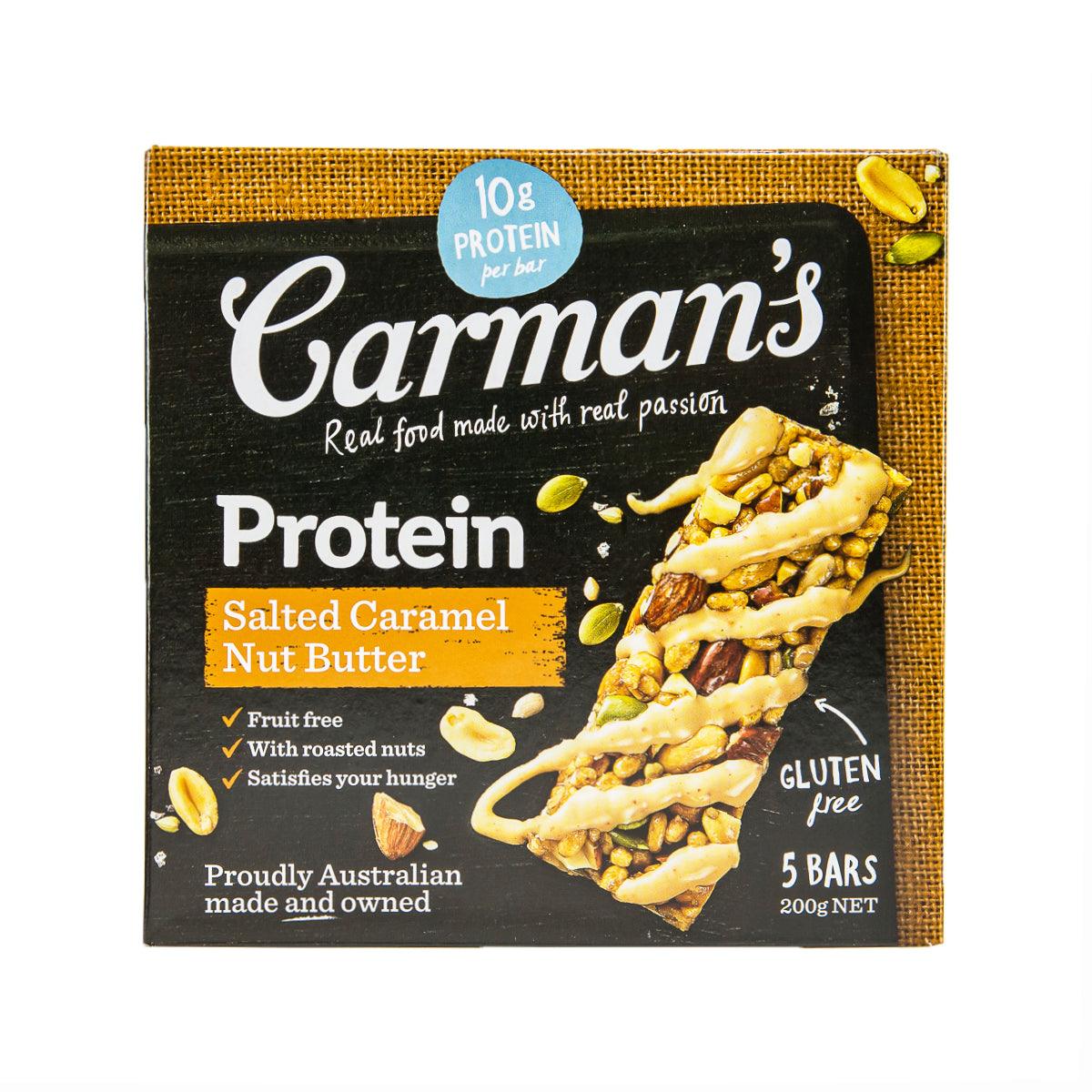 CARMAN'S Salted Caramel Nut Butter Protein Bar (200g) – city'super E-Shop