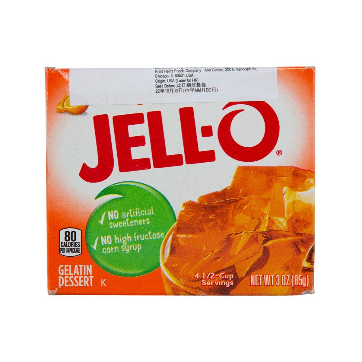 JELL-O Gelatin Dessert Mix - Orange Flavor (85g) – city'super E-Shop