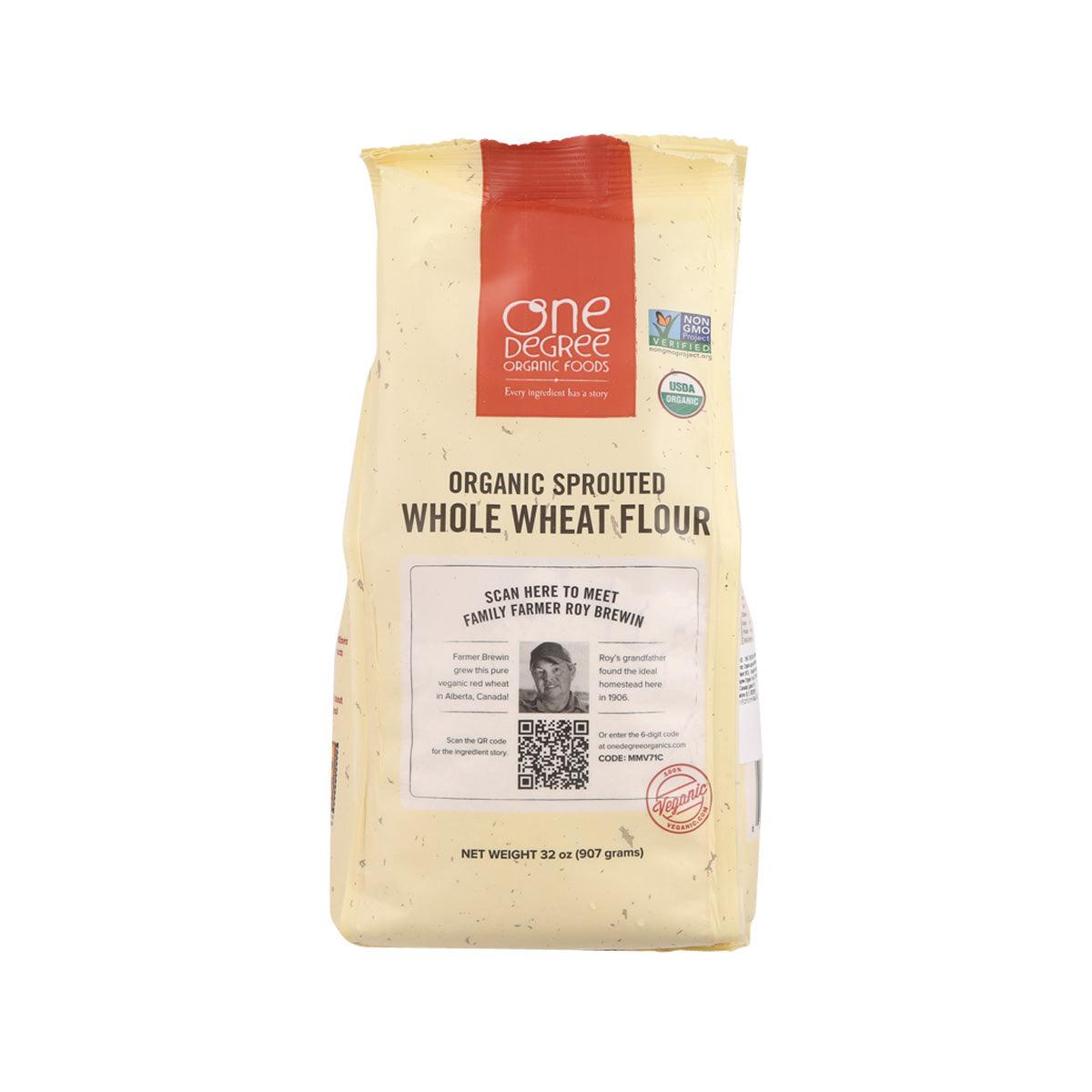 ONE DEGREE Organic Sprouted Whole Wheat Flour (907g) – city'super E-Shop