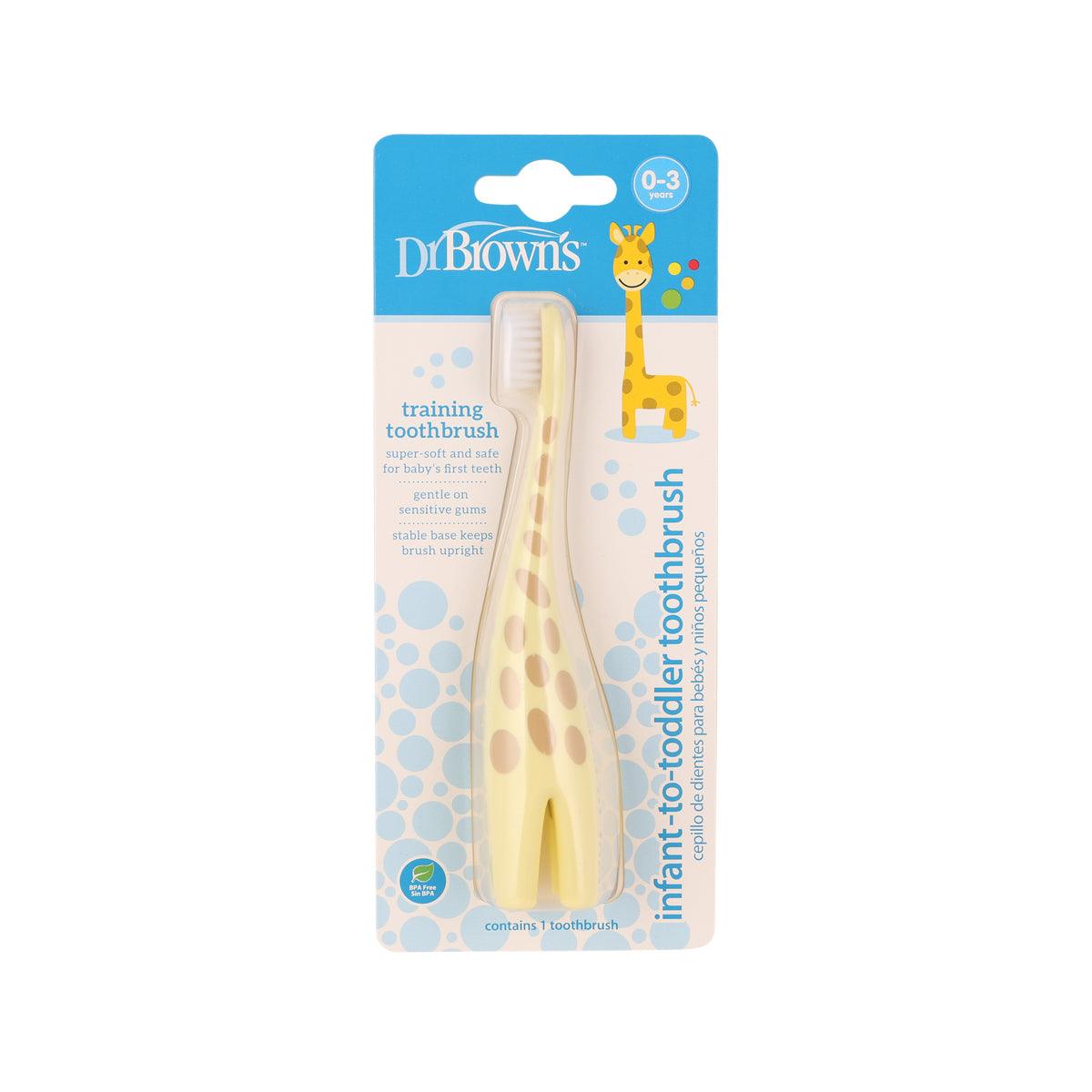 DR BROWN'S 直立式軟毛牙刷 - 長頸鹿 (1pc) – city'super E-Shop