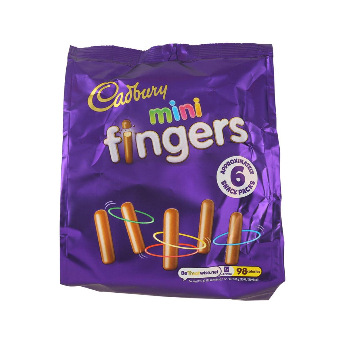 CADBURY Mini Milk Chocolate Fingers Biscuits Bag (96.5g) – city'super E ...