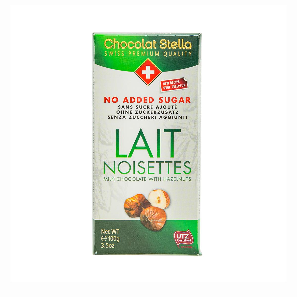 STELLA No Added Sugar Milk Chocolate with Hazelnuts (100g) – city'super ...